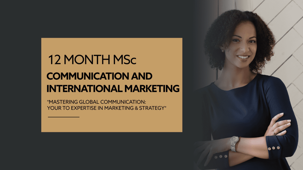 12 Month MSc. Communication and International Marketing | University Of ...